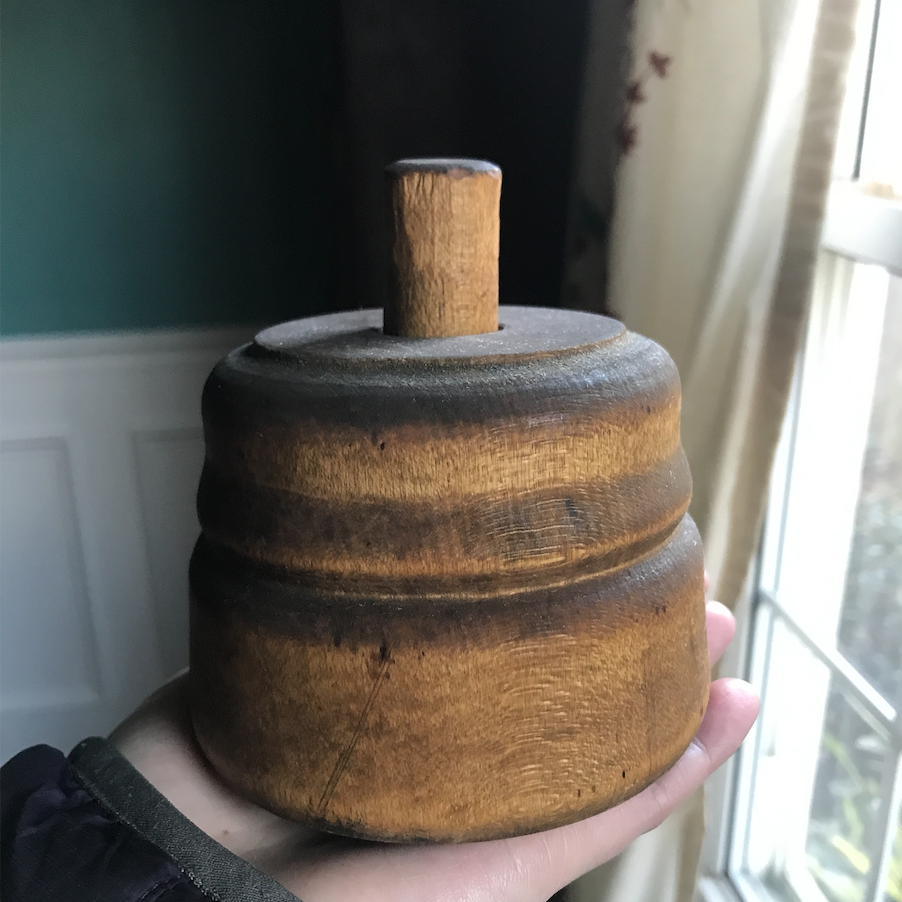 How to use an antique wood butter mold - Cottage Farmstead